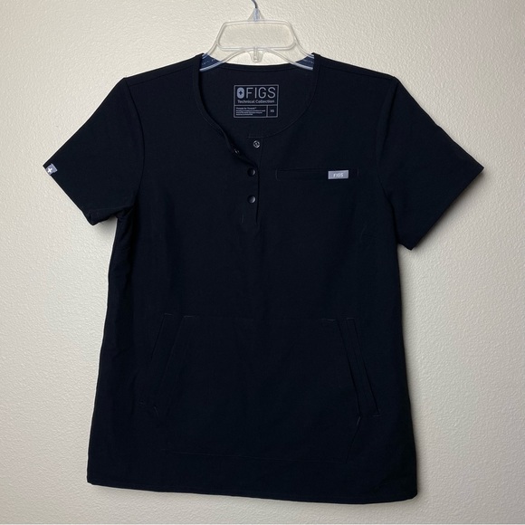 Figs | Tops | Figs Arura Top Xs Black | Poshmark